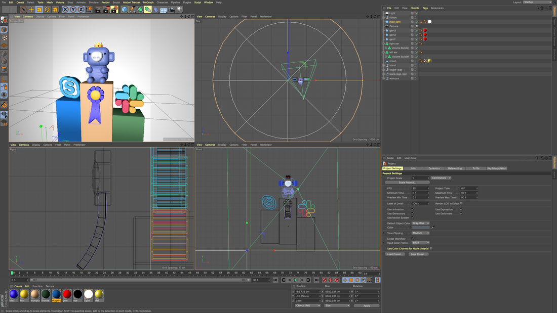 Discord 3D Wired Magazine Cover - Jake Designer